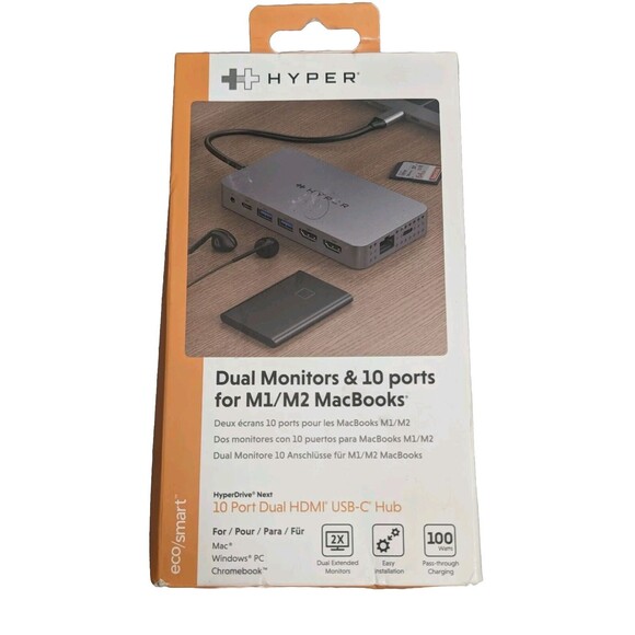 Hyper | Computers, Laptops & Parts | Hyper Port Dual Hdmi Usbc Hub For ...
